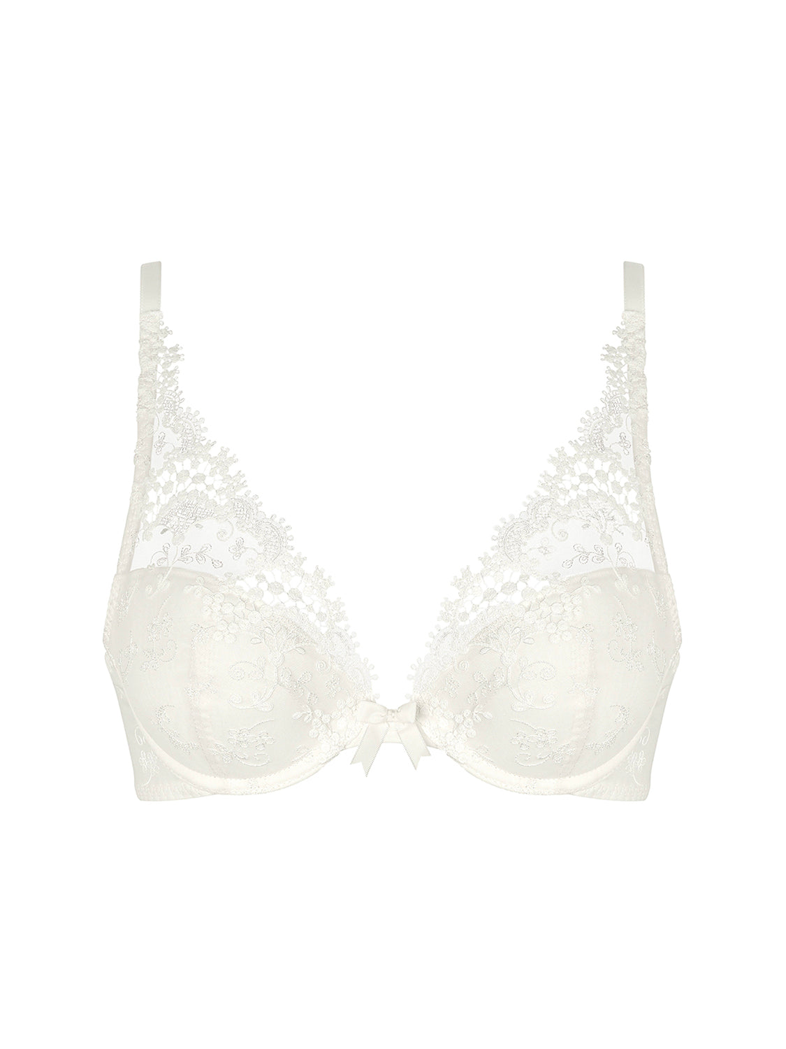 Simone Pérèle Wish Triangle Push Up Bra - Natural – Simone Perele