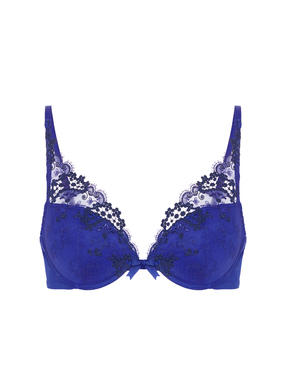 Wish Triangle Push Up Bra - Electric Blue – Simone Perele