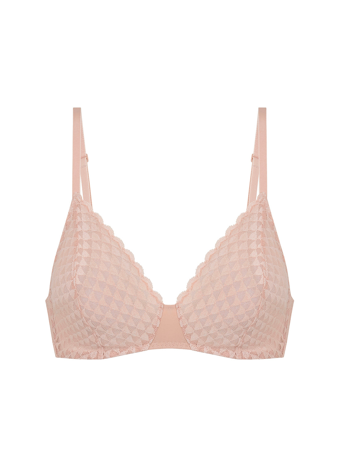 Simone Pérèle Subtile Wirefree Triangle Bra - Peau Rose – Simone Perele