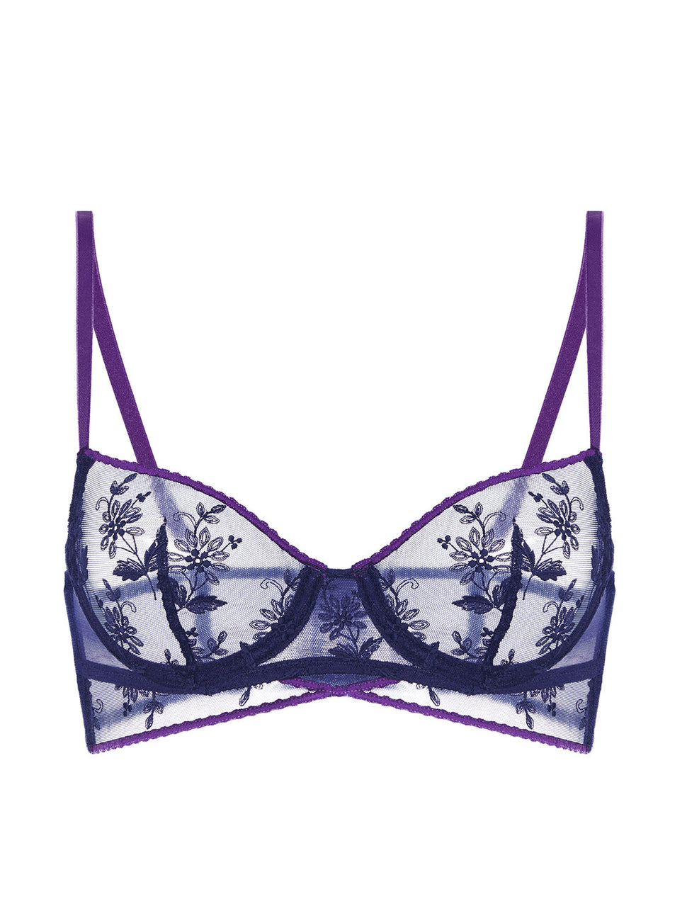 Simone Pérèle Adele Half Cup Bra - Midnight