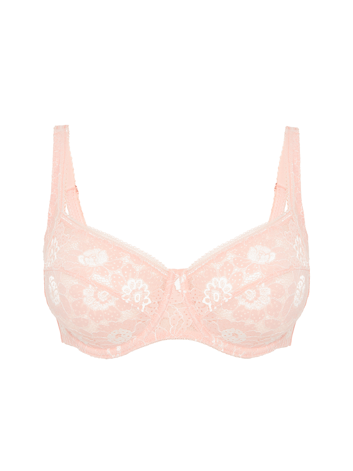 Festive Square Neck Full Cup Bra - Ballet Pink – Simone Perele