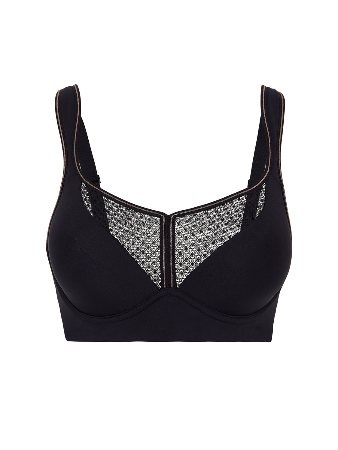 Simone Pérèle Harmony Underwired Sports Bra - Black – Simone Perele