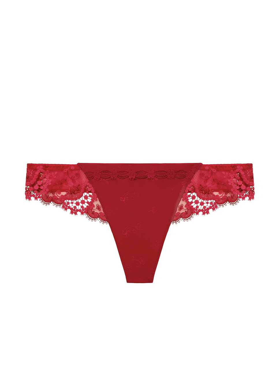 Simone Pérèle Wish Tanga - Ruby Pink – Simone Perele