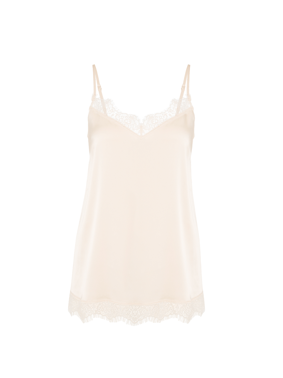 Satin Secrets Camisole - Sakura Pink – Simone Perele