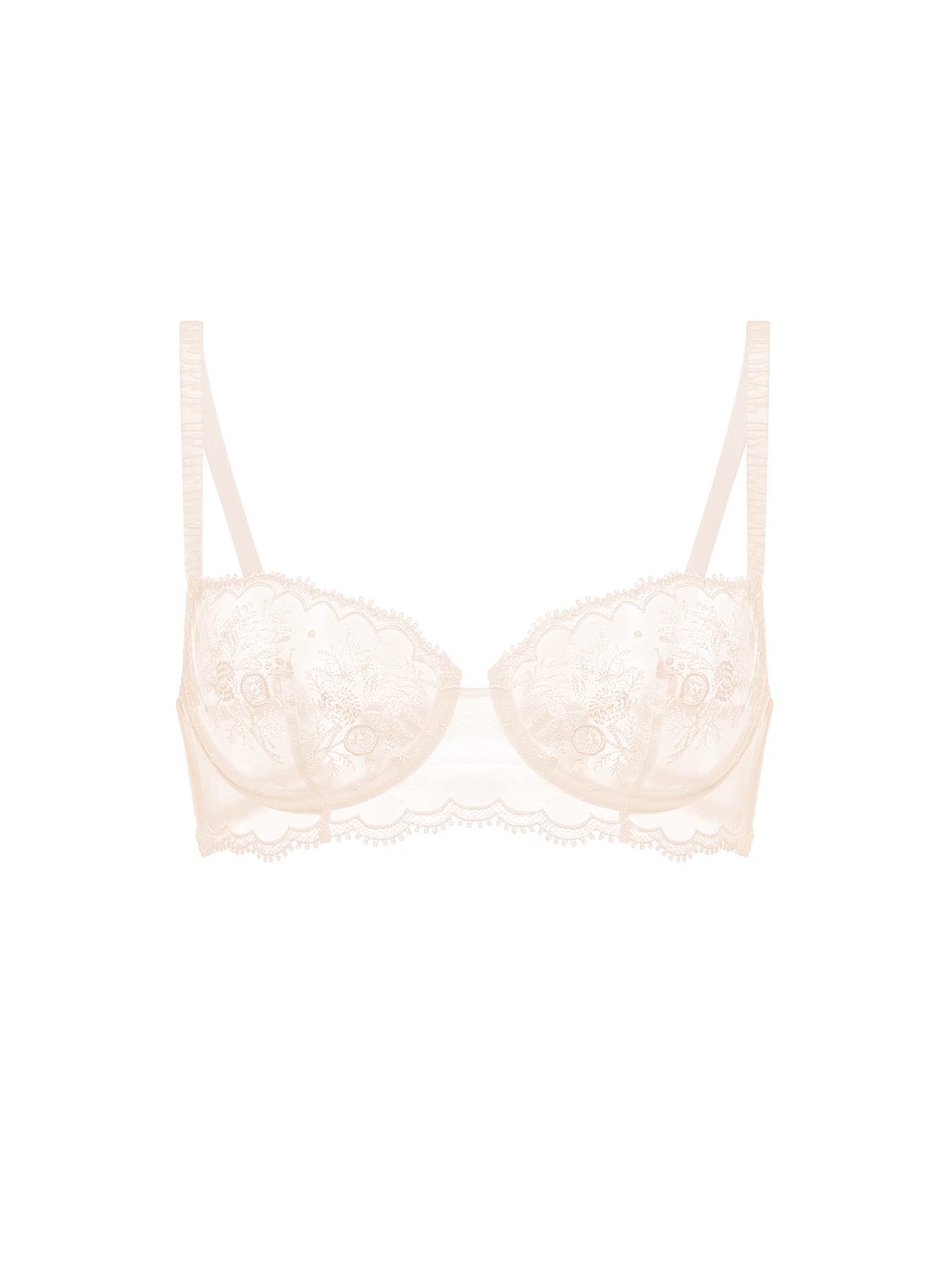 Intrigue Half Cup Bra - Sakura Pink – Simone Perele
