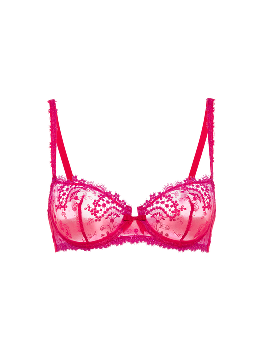 Wish Triangle Push Up Bra - Fabulous Pink – Simone Perele