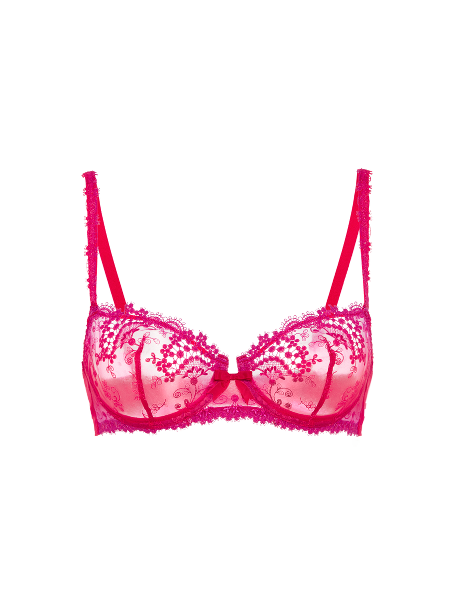 Wish Triangle Push Up Bra - Fabulous Pink – Simone Perele