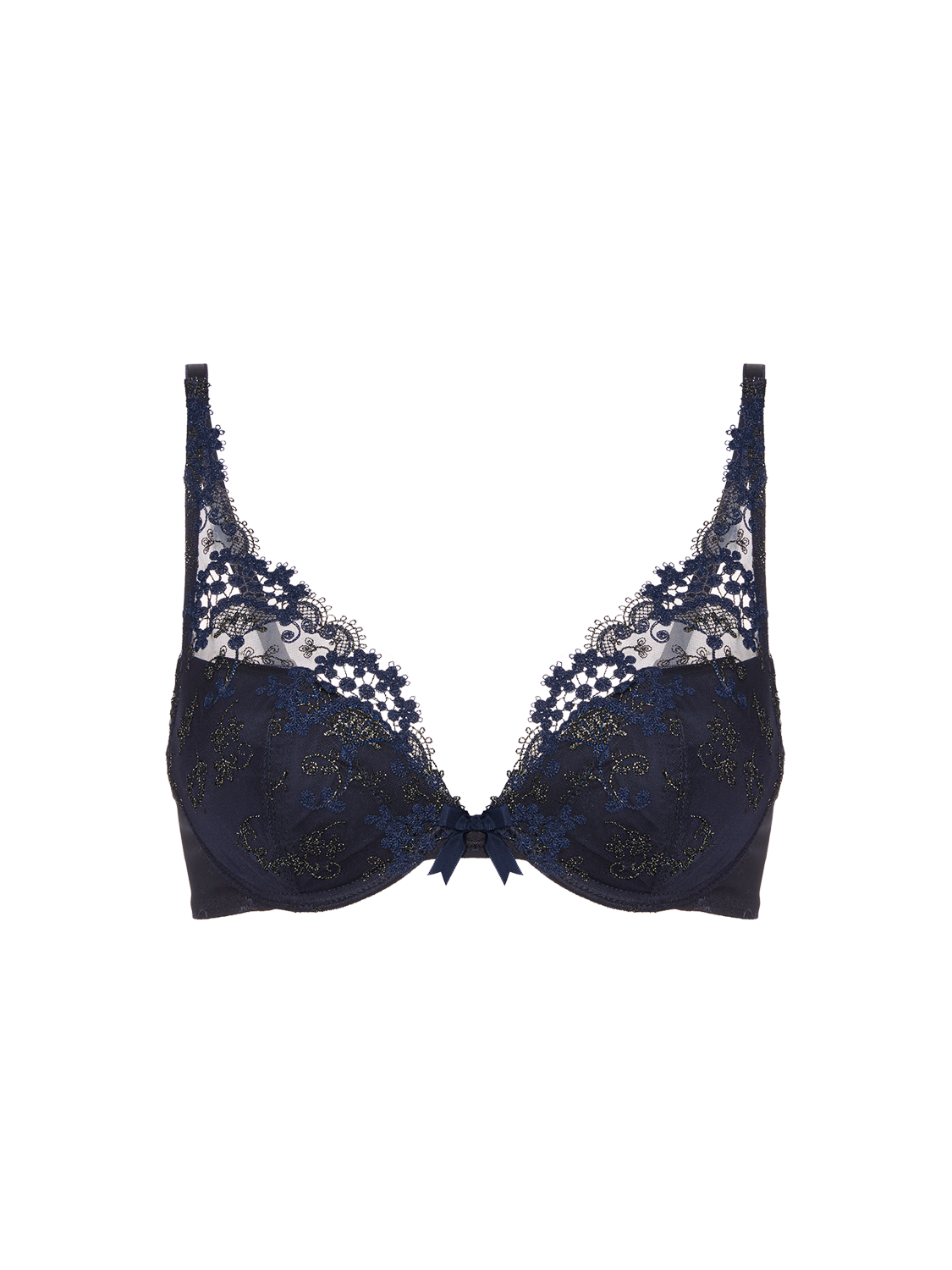 Wish Triangle Push Up Bra - Sapphire Blue – Simone Perele
